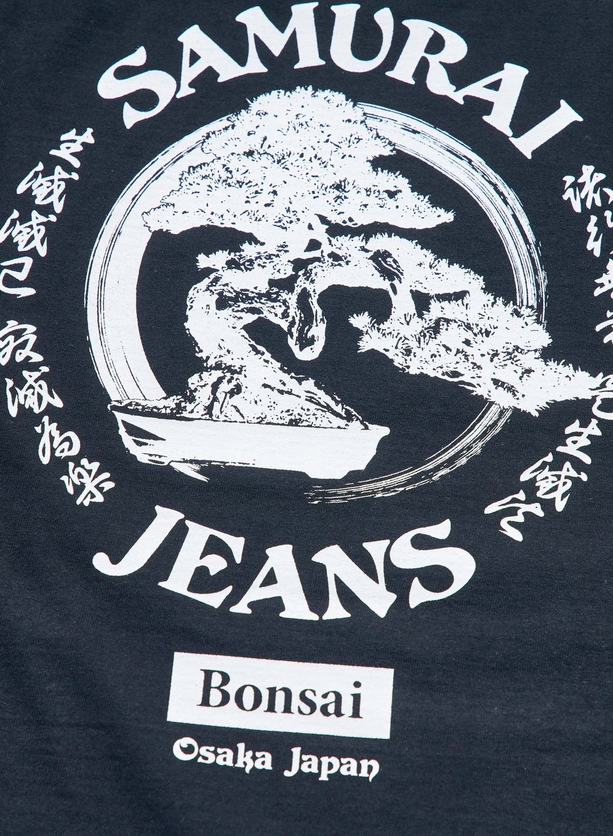 SAMURAI JEANS Bonsai Heavyweight T-Shirt - Black | Garmentory