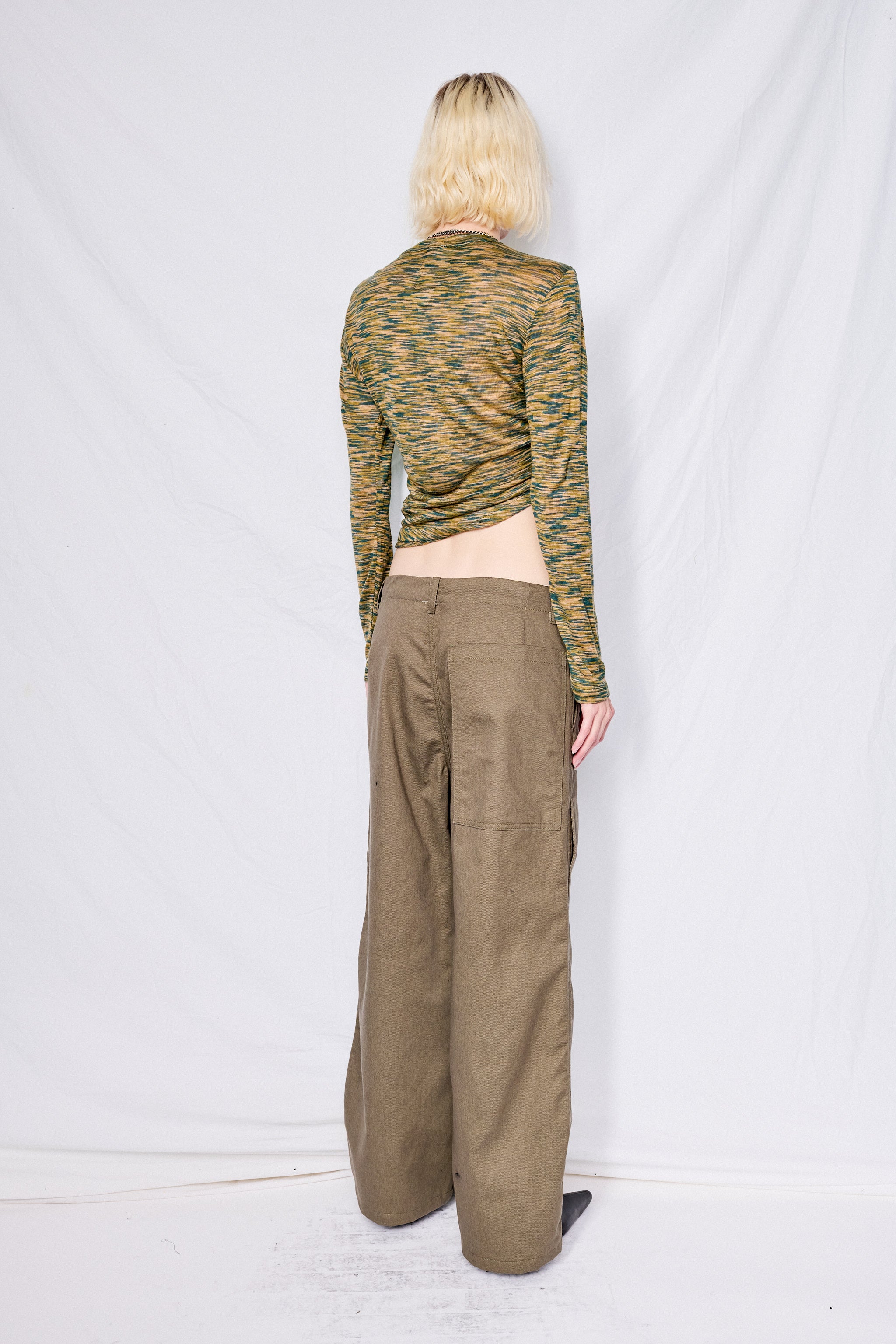Assembly Full Pant - Grey Drill Denim | Garmentory