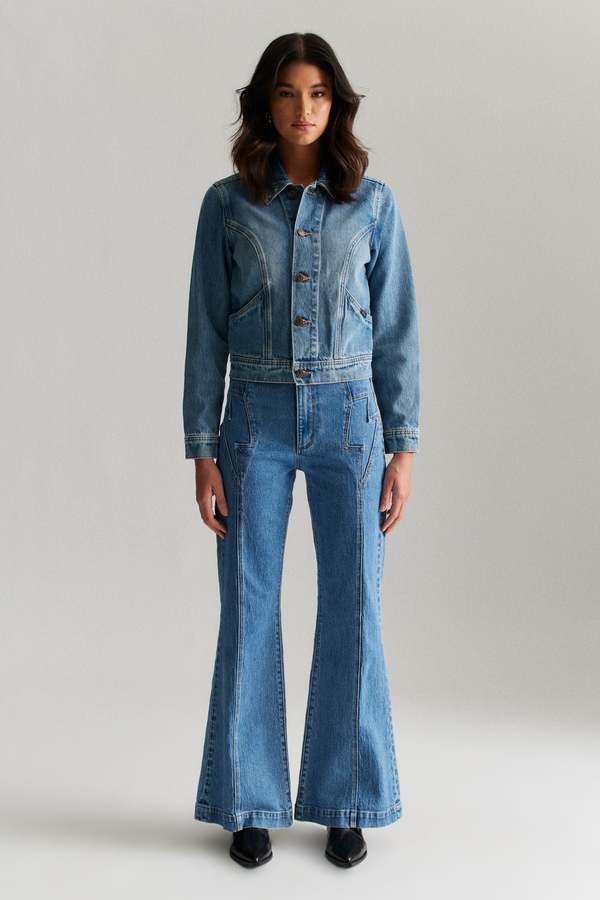 Rollas Denim Jacket - Lightening | Garmentory