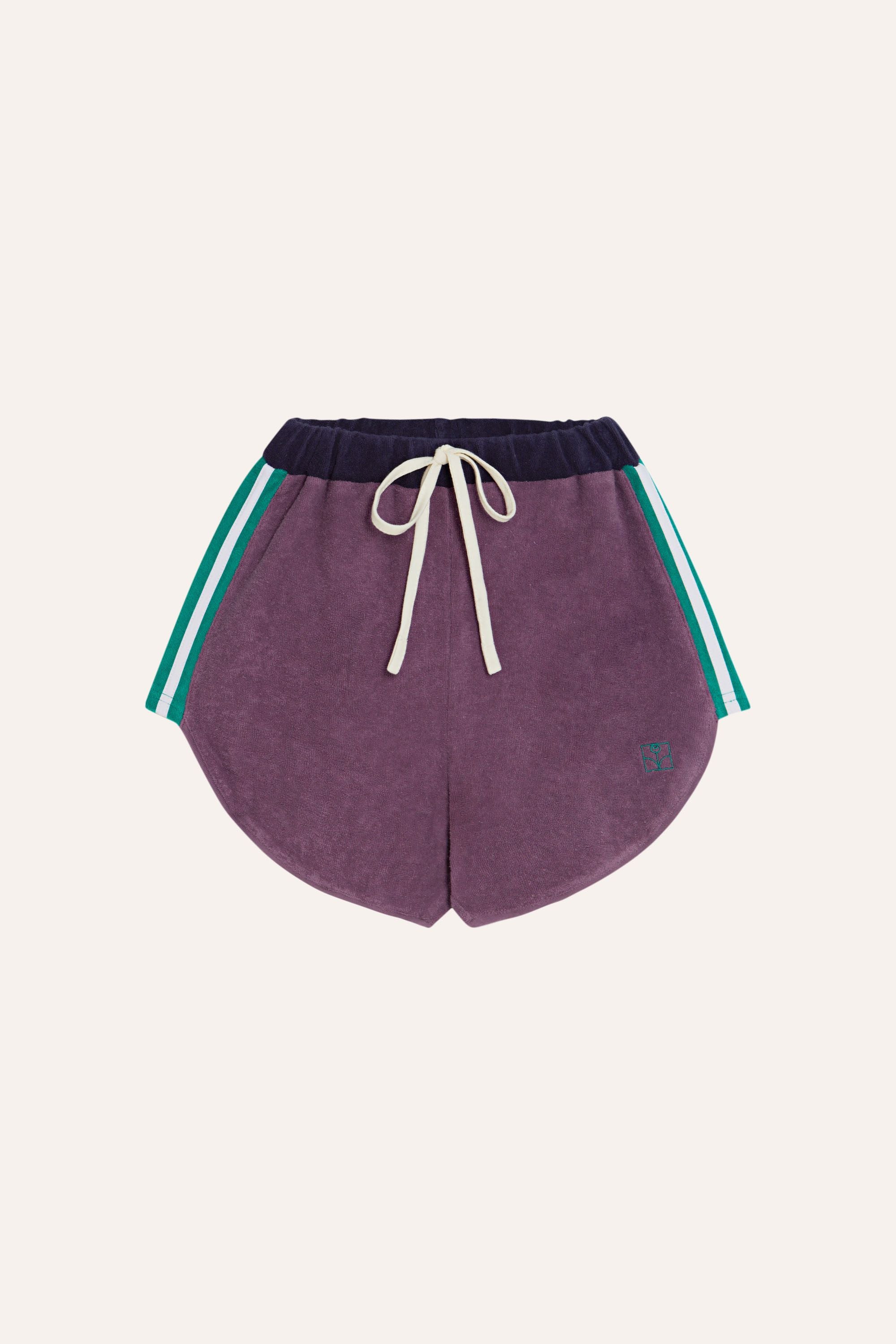KIDS The Campamento Color Block Shorts - Purple | Garmentory
