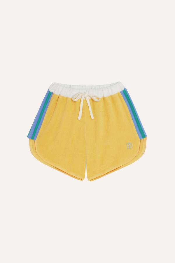 KIDS The Campamento Color Block Shorts - Yellow | Garmentory