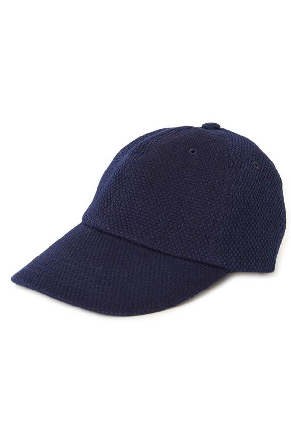 Blue Blue Japan Light Sashiko Baseball Cap | Garmentory