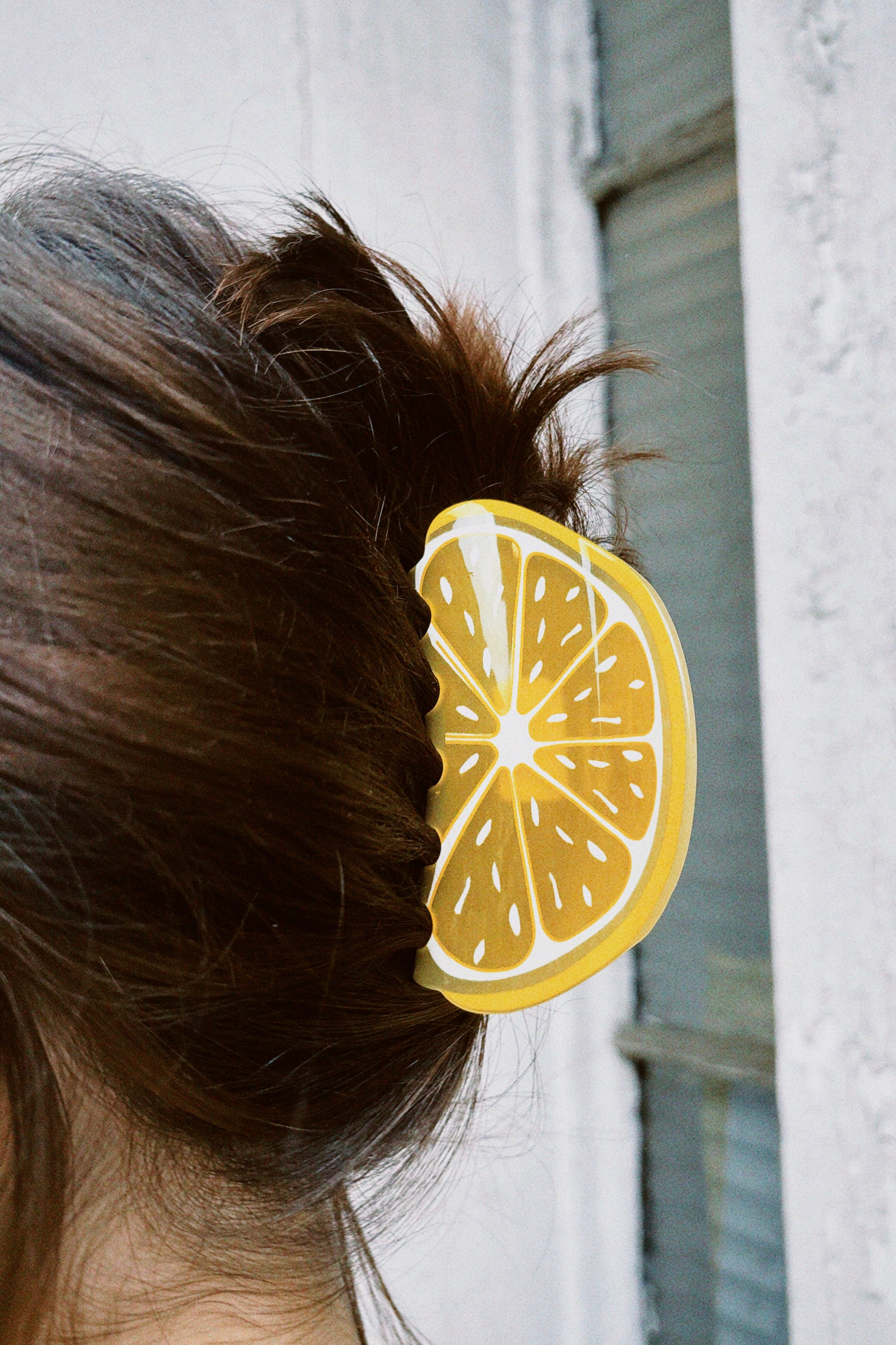CLOAK AND DAGGER Lemon Slice Claw Clip | Garmentory