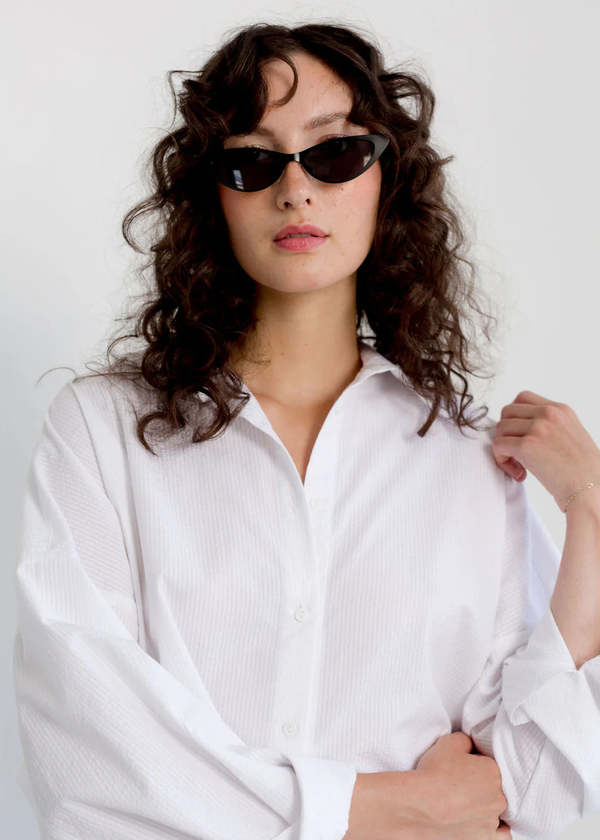 Bronze Age Chemisier Robbie - Blanc Solstice | Garmentory