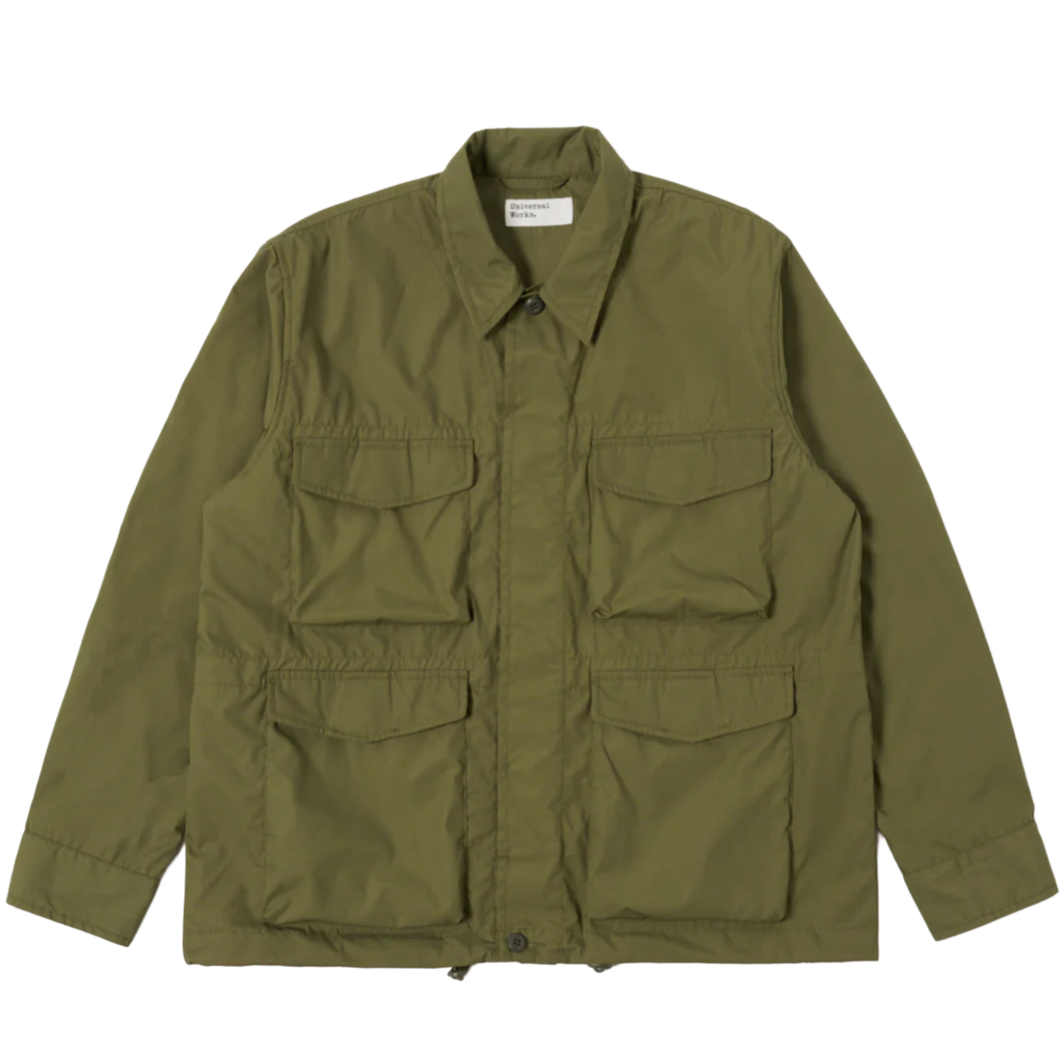 Universal Works Parachute Field Jacket - Olive | Garmentory