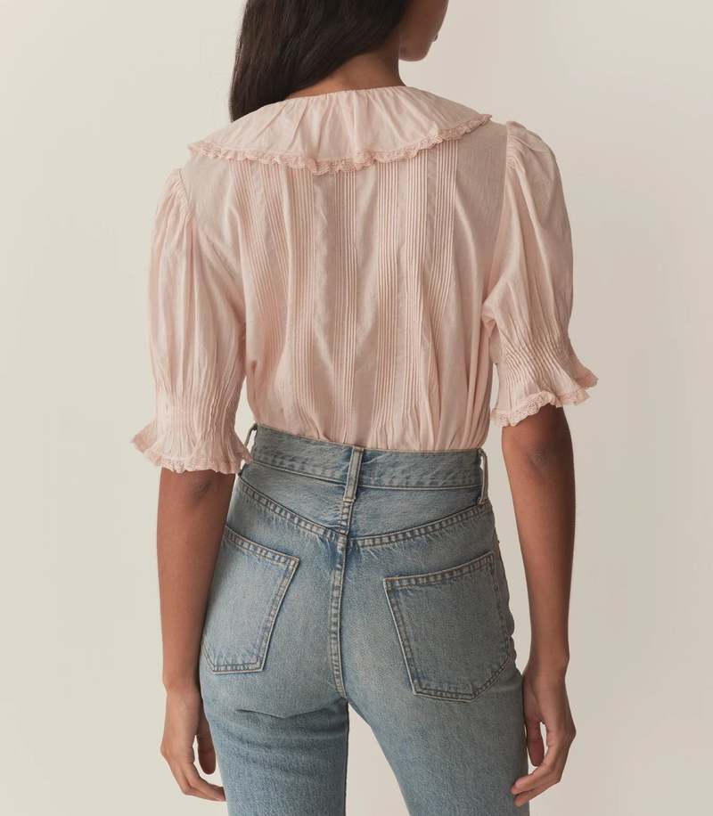 DÔEN Henri Top - Blush | Garmentory