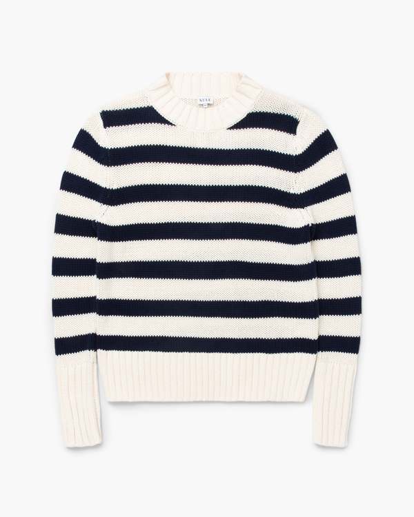Kule The Tatum Sweater - Navy/Cream | Garmentory