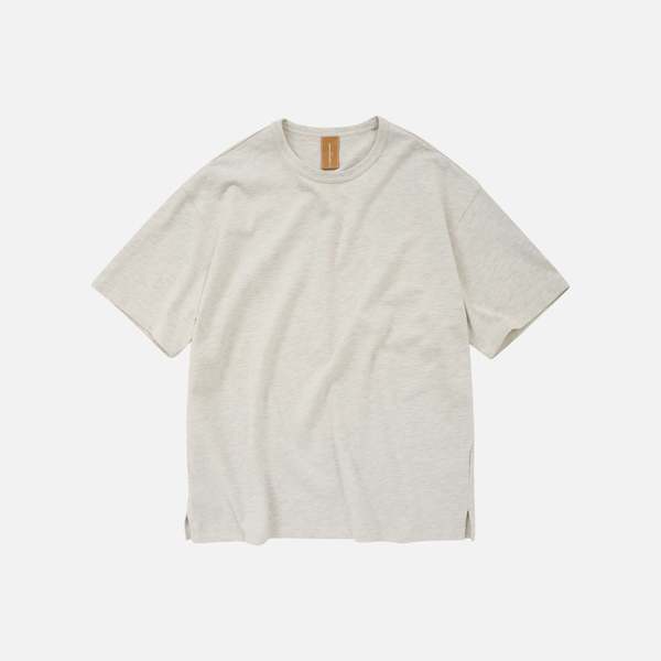 FRIZMWORKS OG Double Rib Oversized Tee - Oatmeal | Garmentory