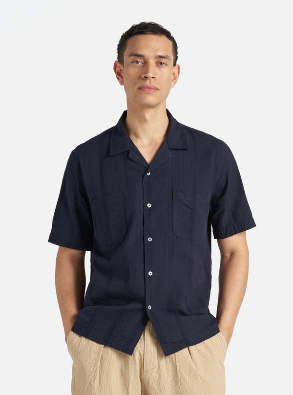 Universal Works Sal Road Shirt - Maui Navy | Garmentory