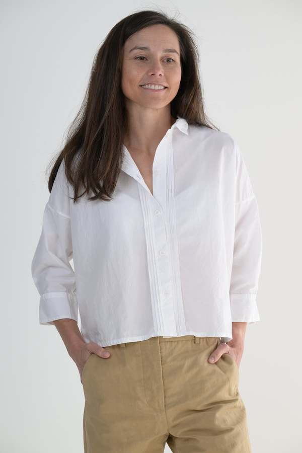 Bergfabel Claudia Shirt - White | Garmentory