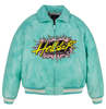 Hellstar Avirex All Star Leather Jacket - Blue | Garmentory