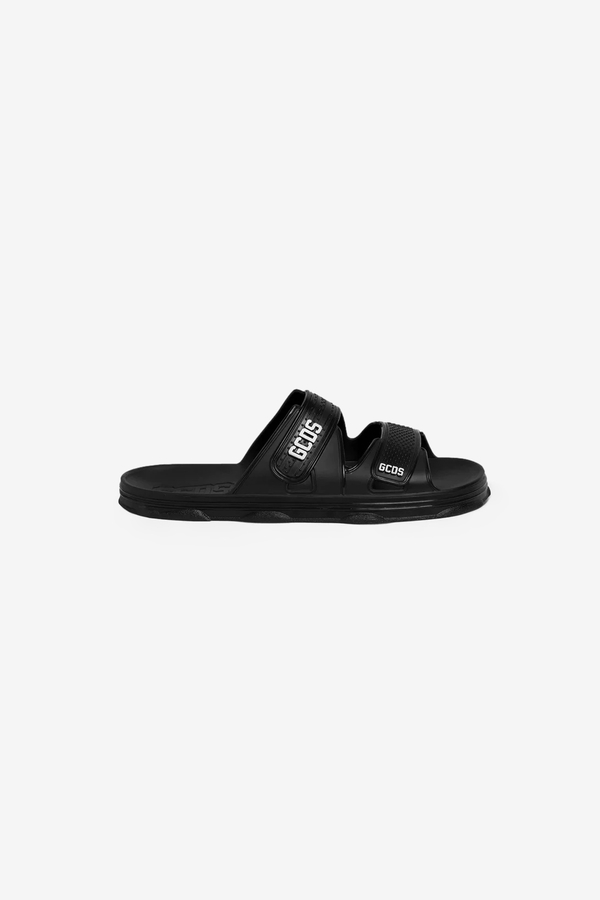 GCDS Rubber Sandals - Black | Garmentory