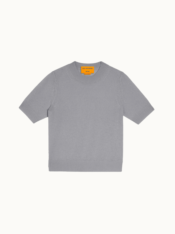 Guest in Residence Sweater Tee - Cream/Heather Gray | Garmentory