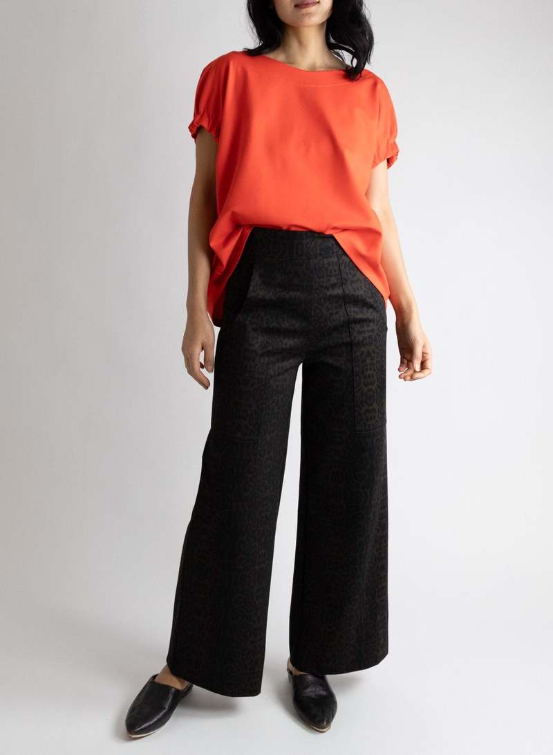 Meg Lunes Pant - Leopard | Garmentory