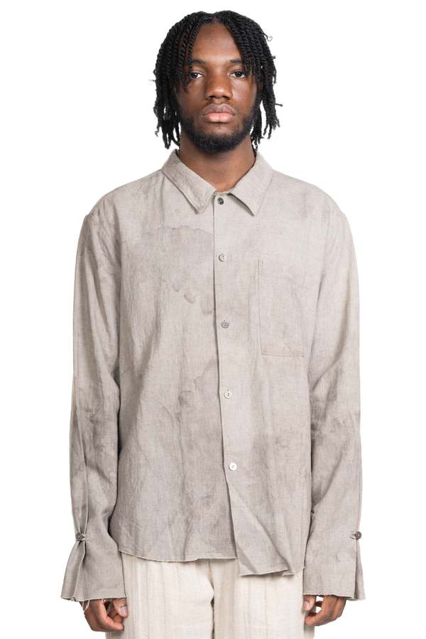 Professor.E FM Loner Shirt - Dyed Grey | Garmentory