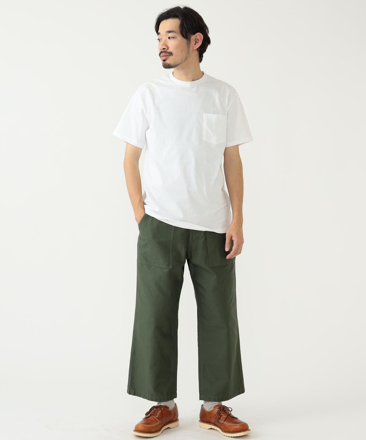 Beams Plus MIL Utility Trousers - Olive | Garmentory