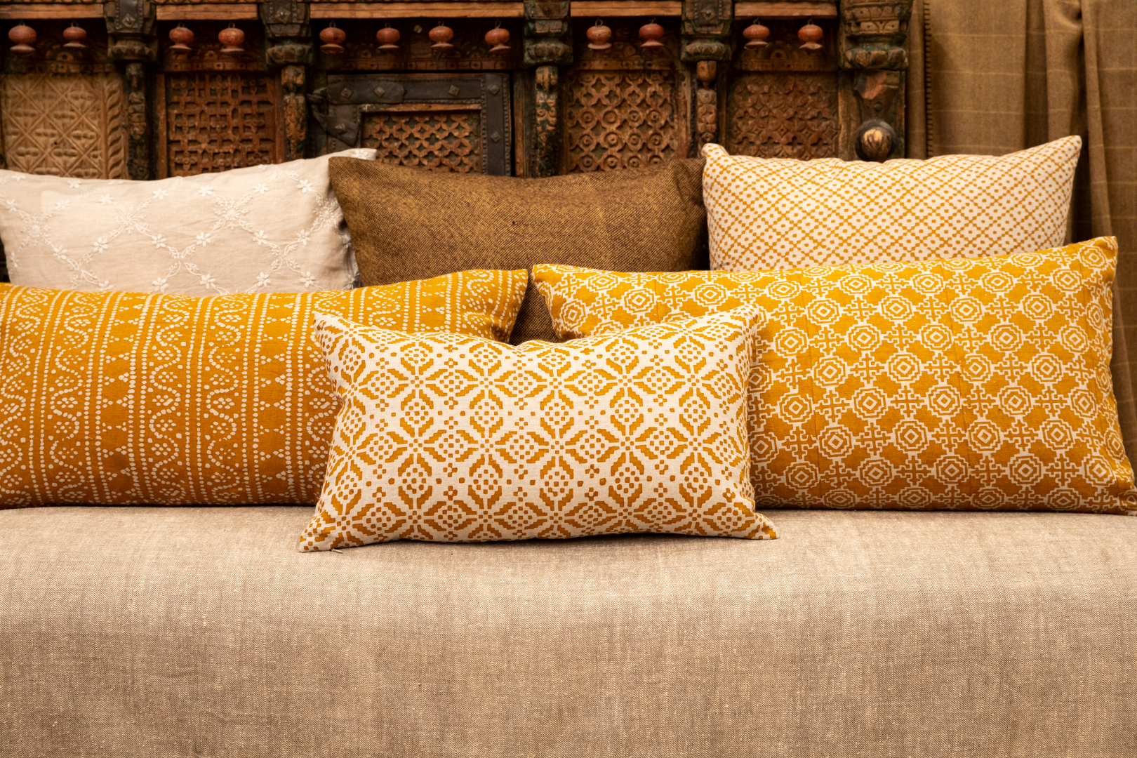 Alamwar Kenya Decorative Pillow Cover | Garmentory