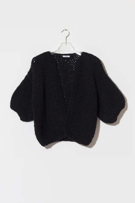 Maiami Gradient Fade Bomber Cardigan - Soft Fall | Garmentory