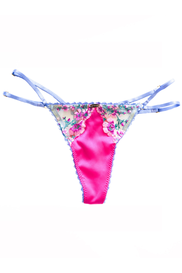 Nette Rose Bobbie String Thong - Pink | Garmentory
