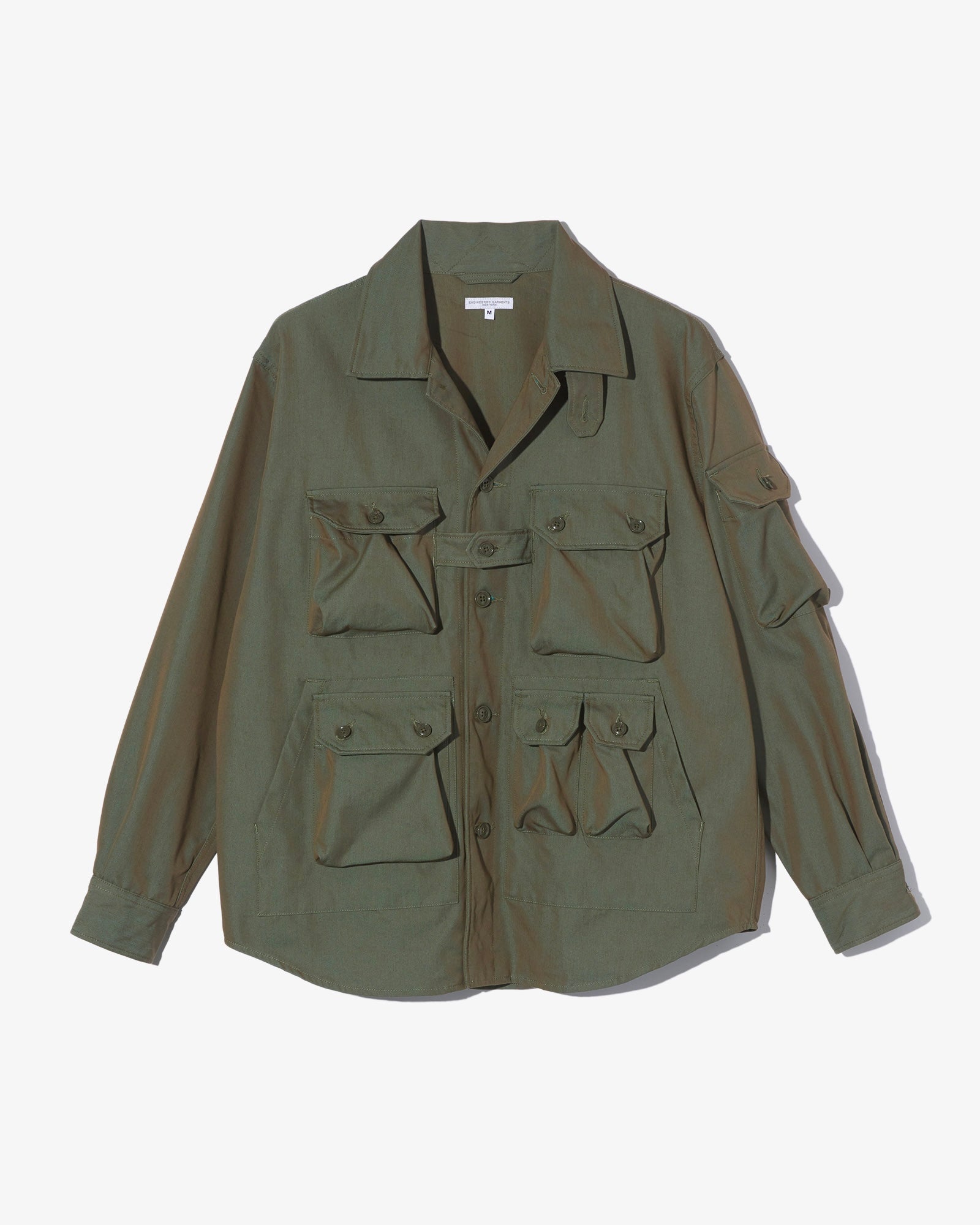 Engineered Garments Explorer Shirt Jacket - Olive | Garmentory