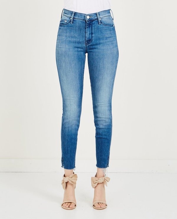 Mother Denim THE VAMP FRAY JEAN - CRACK THE WHIP | Garmentory