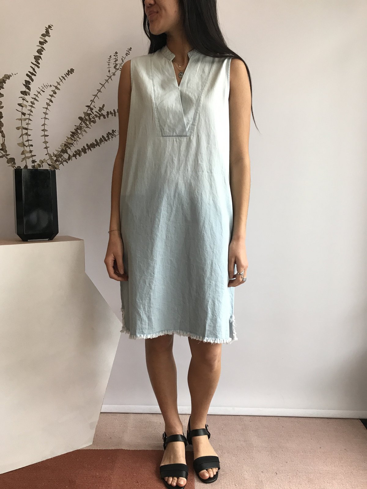 Melissa Nepton Vanessa Sleeveless Dress - Bleu | Garmentory