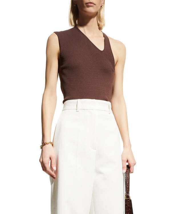 Róhe Frames Liz Top - Brown | Garmentory