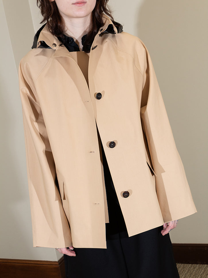 KASSL Editions Original Hip + Hood Trench | Garmentory