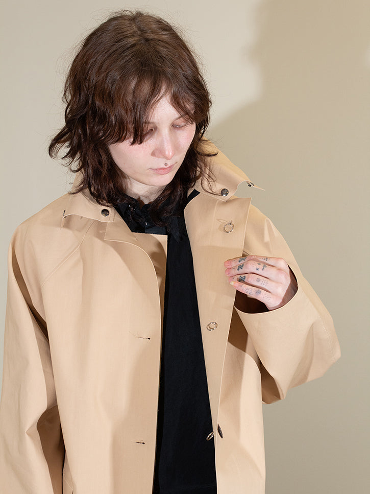 KASSL Editions Original Hip + Hood Trench | Garmentory
