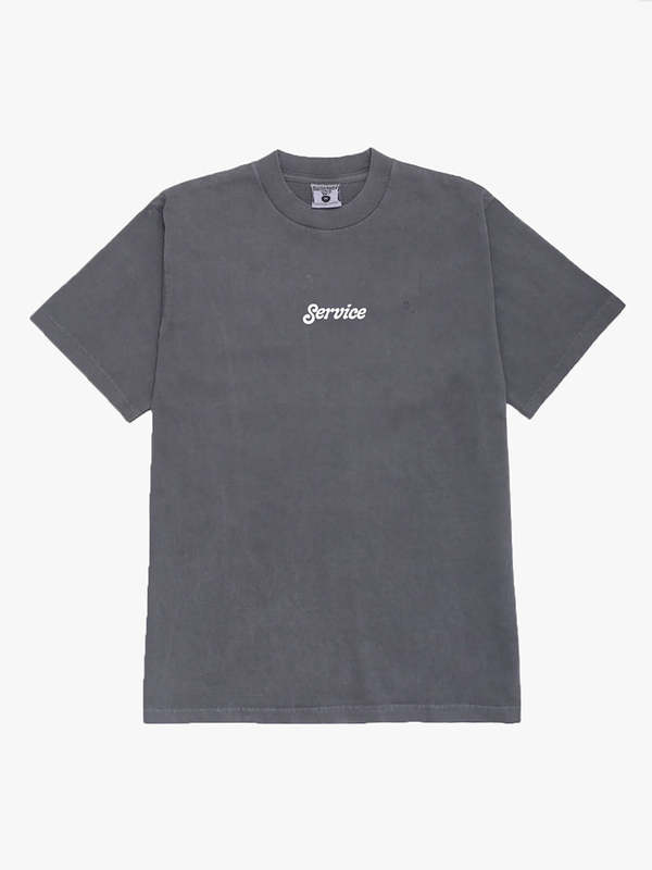 Service Works Logo Tee - Black | Garmentory