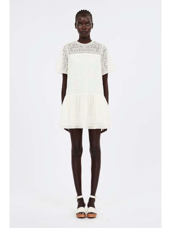 Ulla Johnson Gabi Dress - Ivory | Garmentory
