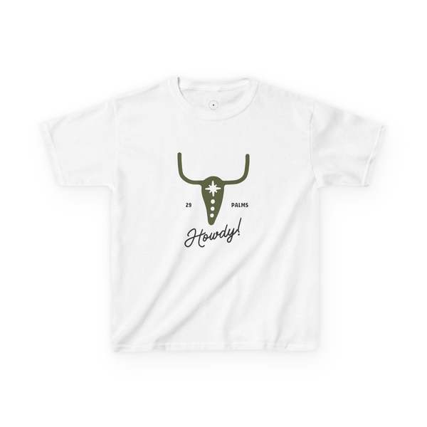 KIDS Ghost Town Ranch Howdy Graphic Tee - White | Garmentory