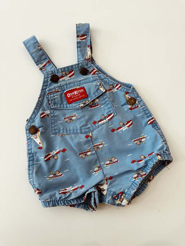 Murray & Finn Vintage Oshkosh Overalls Boats | Garmentory
