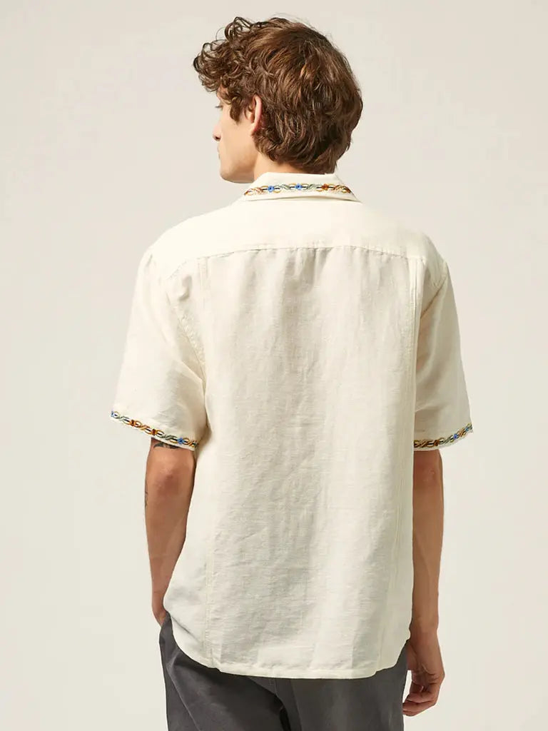 Corridor Rose Chain Short Sleeve Shirt | Garmentory