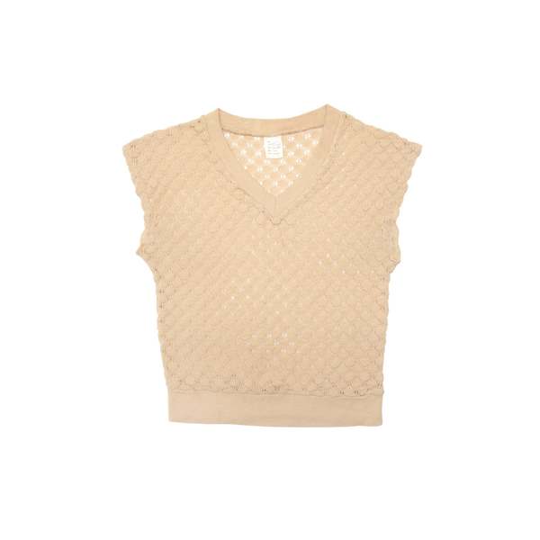 (Italy) 70s, Lace Knit, Mock Crochet, Resort | Garmentory