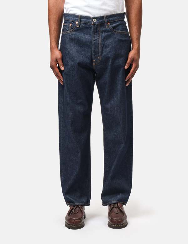 orSlow 101 Dad Fit Jeans - Blue | Garmentory