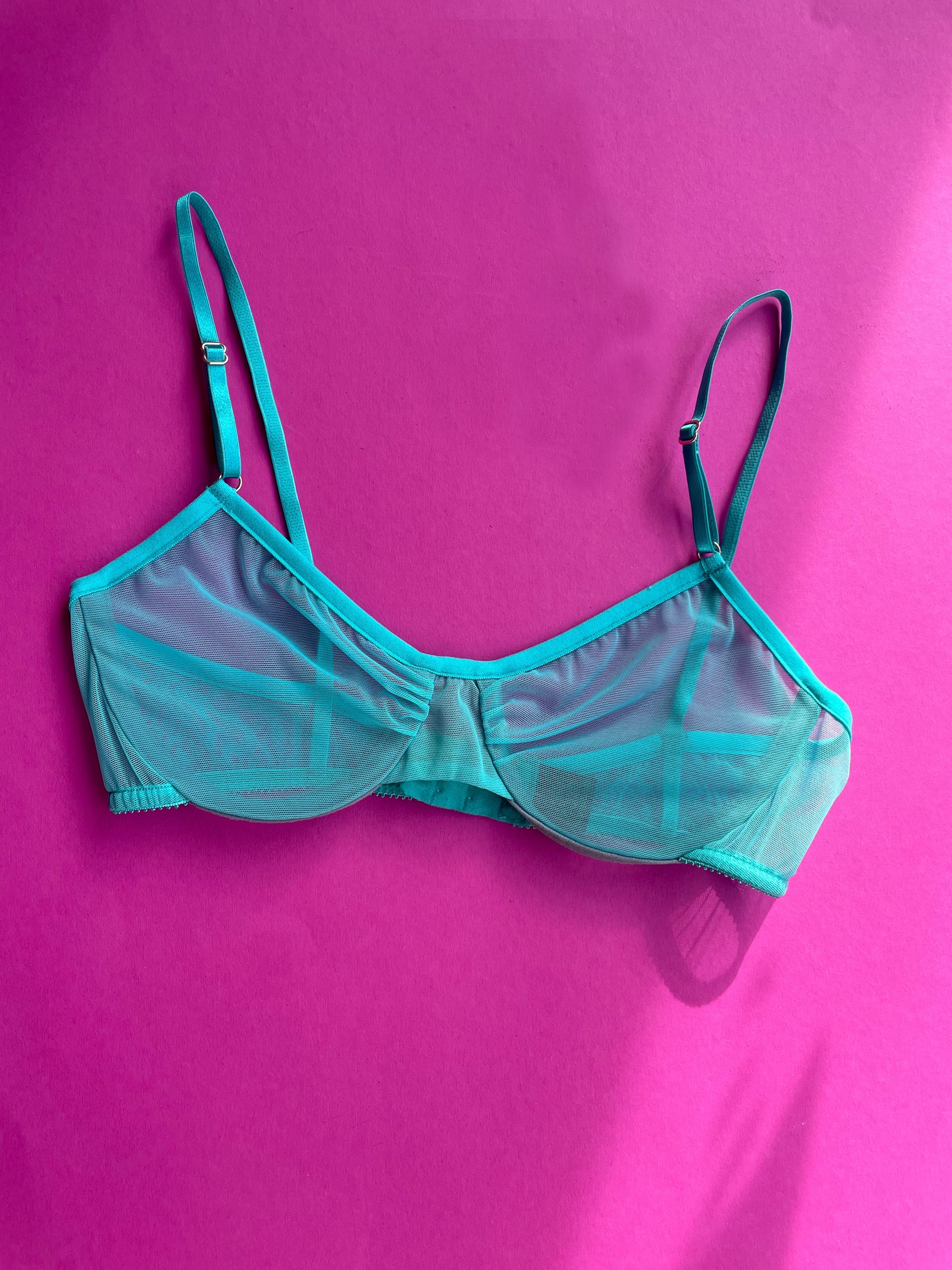 Only Hearts Whisper Underwire Bra - Aqua | Garmentory