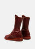 Guidi Red 310 Front Zip Army Boots - Red | Garmentory