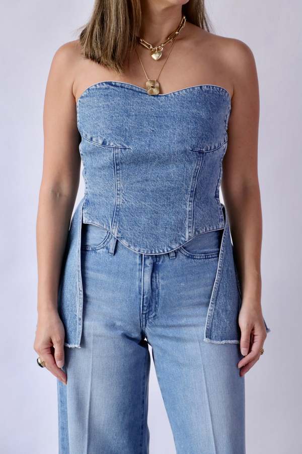 Tanaka Bustier - Ash Bleach | Garmentory