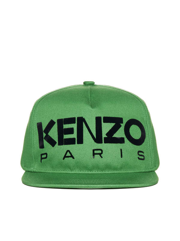 Kenzo Logo Cotton Baseball Cap - Gazon | Garmentory