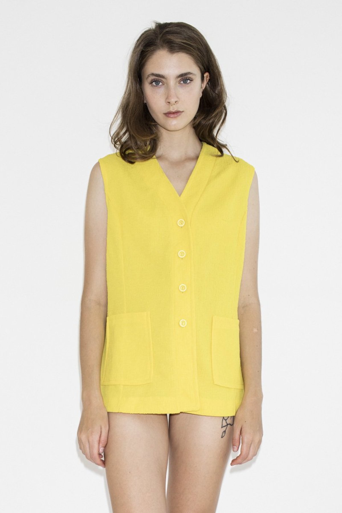 Vintage Banana Bender Vest – Yellow | Garmentory