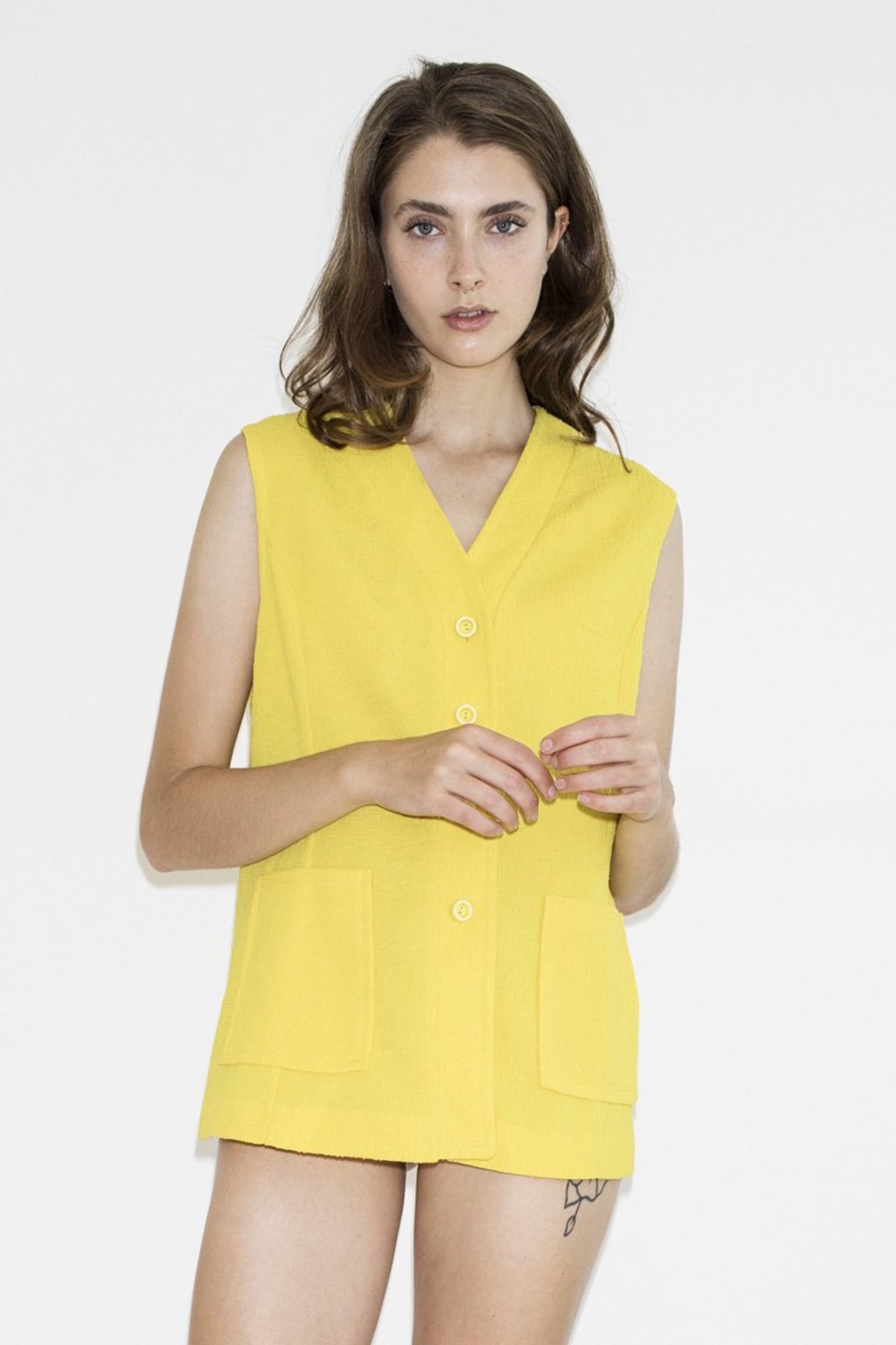 Vintage Banana Bender Vest – Yellow | Garmentory