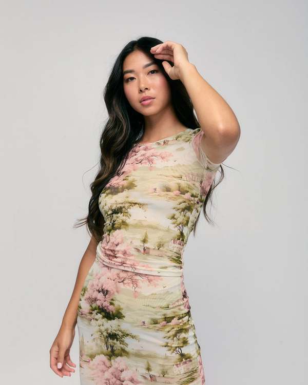 Hilary MacMillan Scottish Toile Mesh Top | Garmentory