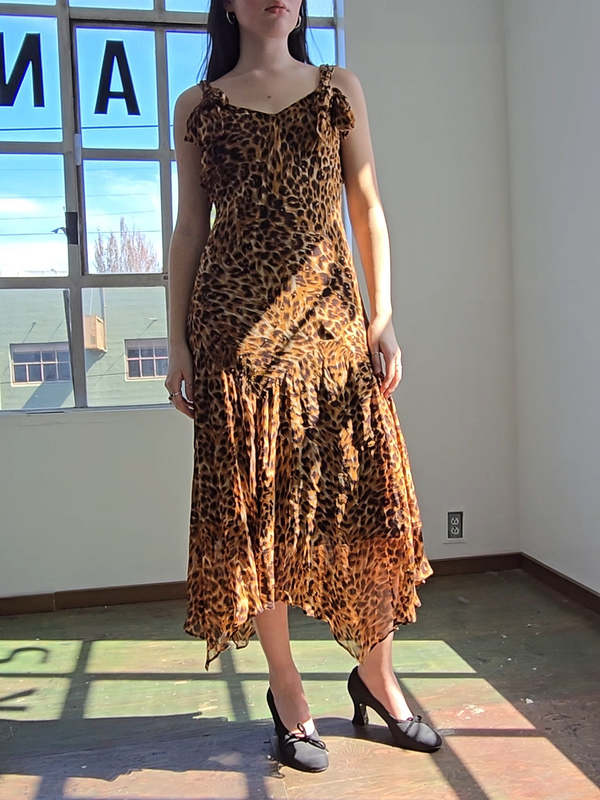 Vintage Leopard Dreams Fairy Dress - Medium | Garmentory