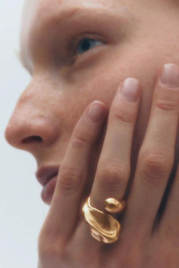 Simuero Helio Ring - Gold | Garmentory