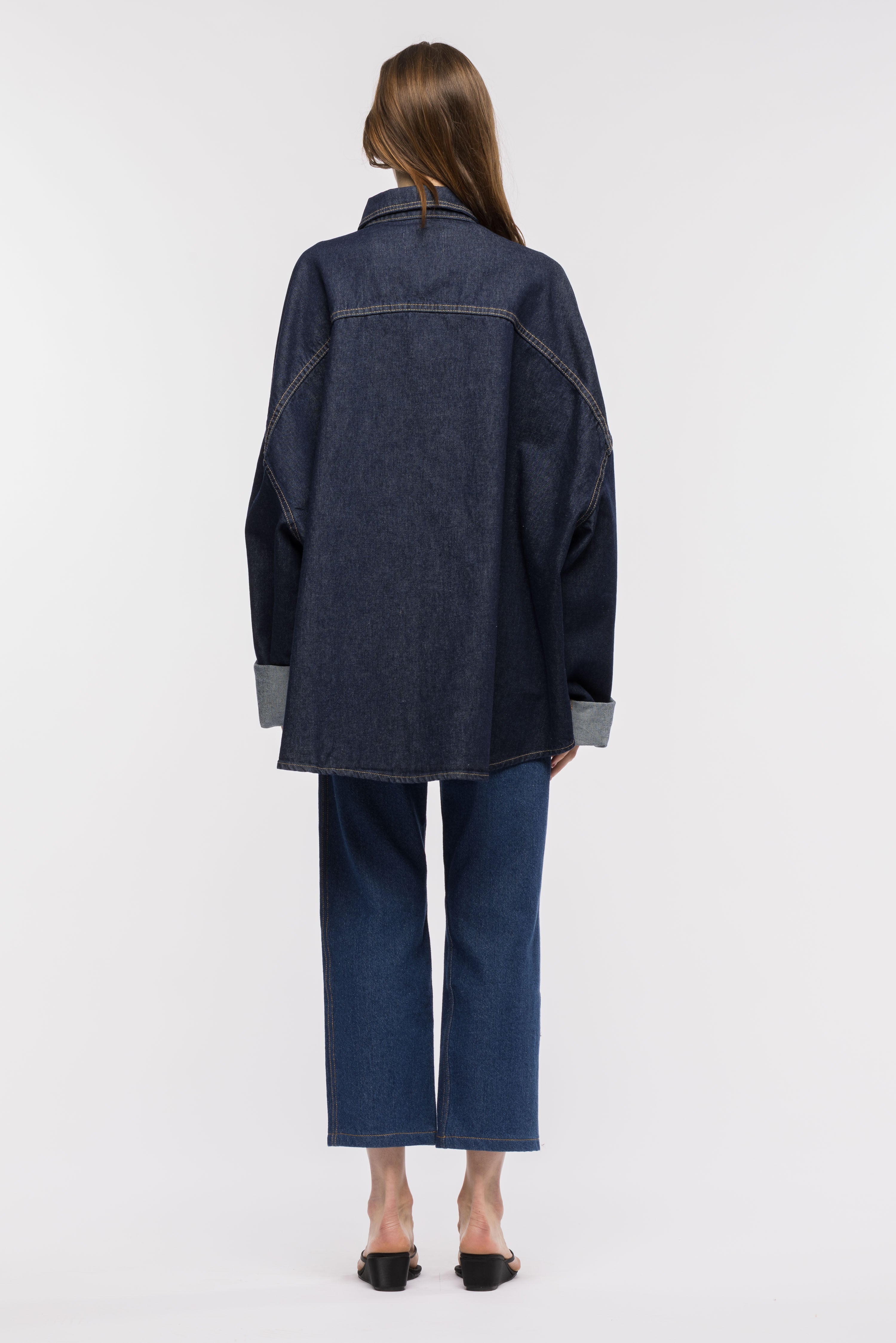 Toit Volant Elliott Shirt Jacket - Indigo | Garmentory