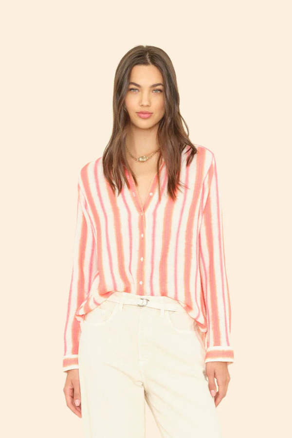 Xirena Avery Top - Sunset Pink | Garmentory