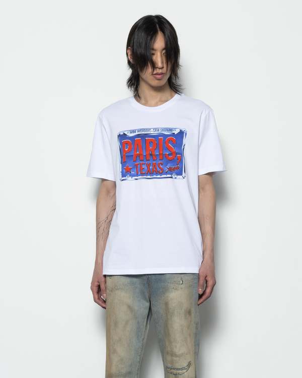 Idea Paris Texas License Plate T-Shirt | Garmentory