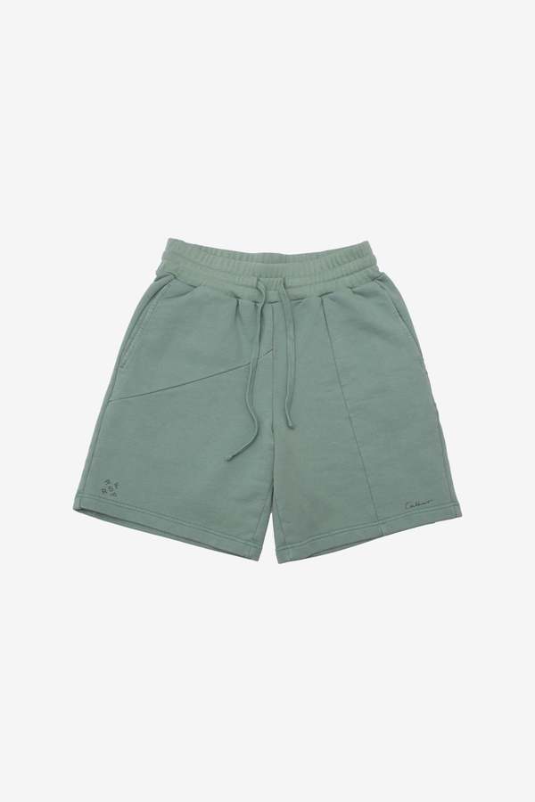 RetroSuperFuture Deconstructed Terry Shorts - Mint | Garmentory