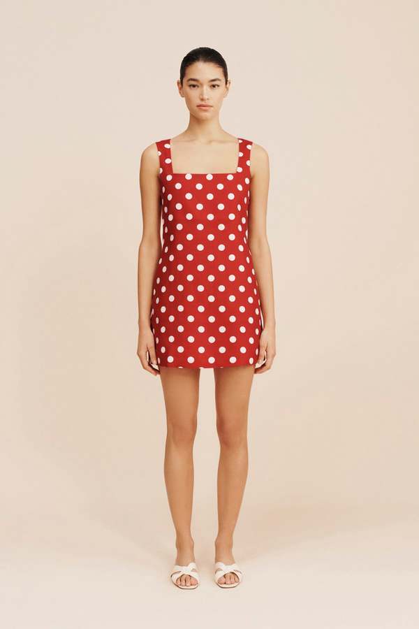 Posse Alice Mini Dress - Polka Dot | Garmentory